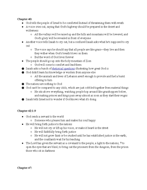 The Bible Notes: Genesis Notes - Genesis 1: When God first created the ...