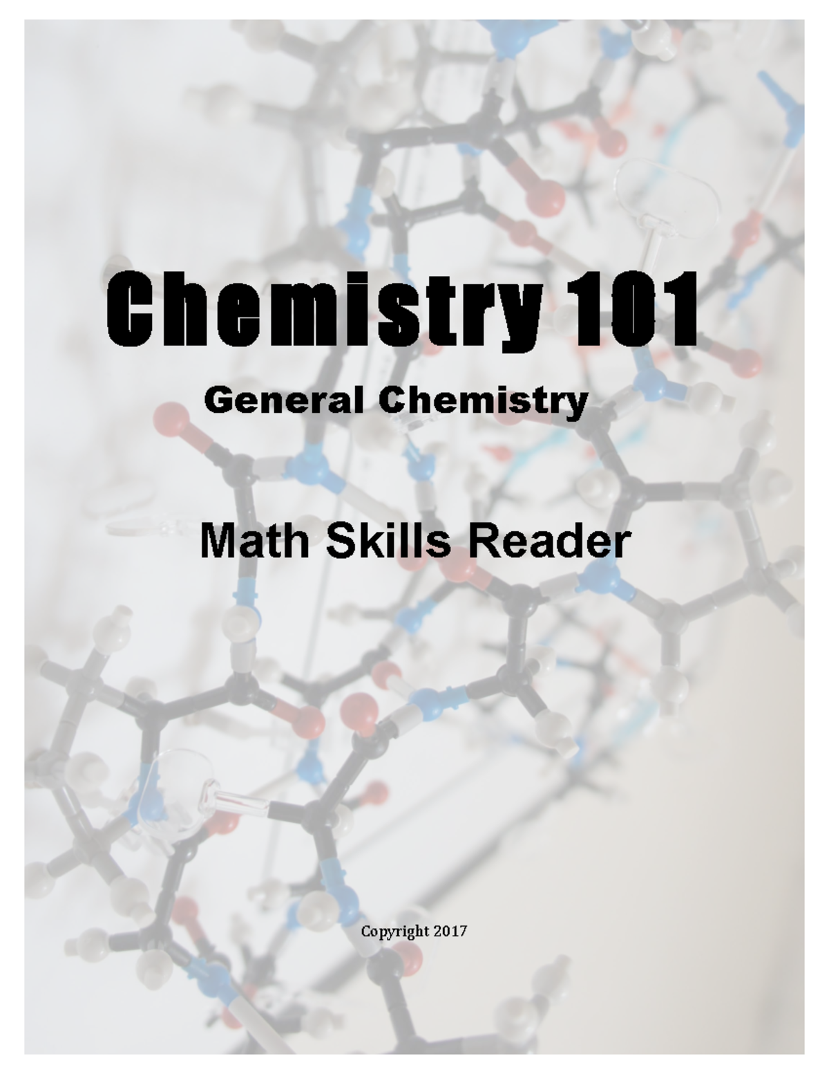 Math Skills - Chem 101 Math Review - Chemistry 10 1 General Chemistry ...