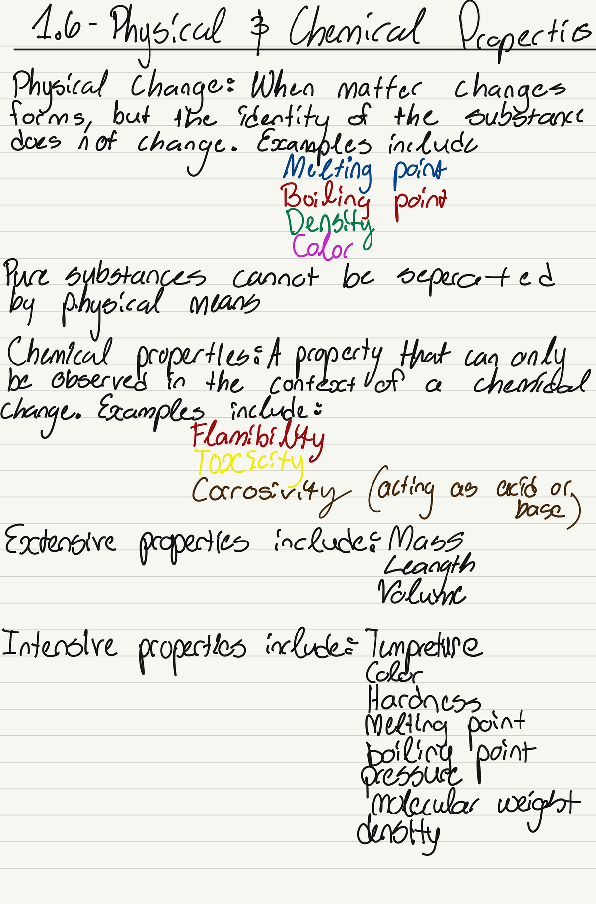 Gen Chem 1.6 - 1.6 Talks about Physical and Chemical Properties - 1 ...