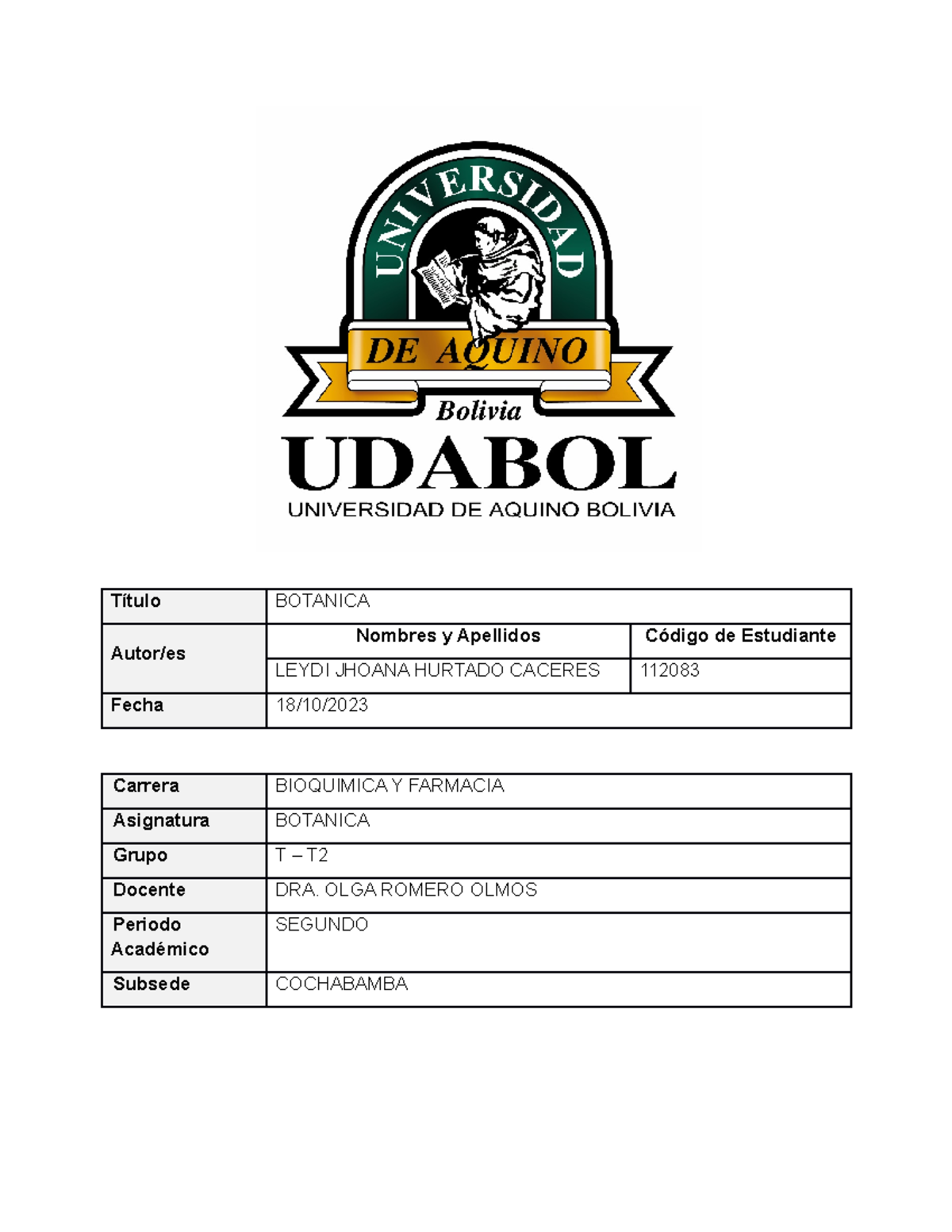 Granulos de Aleurona - PLANTAS - Título BOTANICA Autor/es Nombres y ...