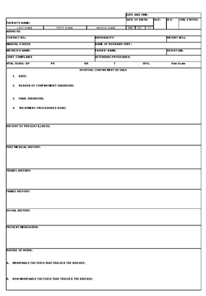 Health Assessment Health History - Metro Manila Development Screening ...