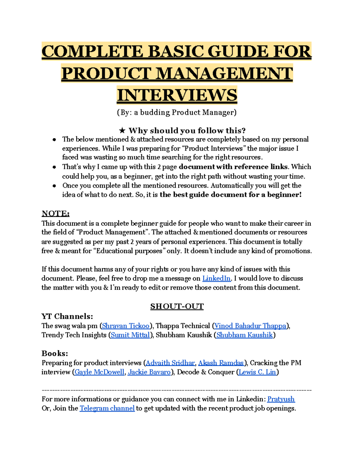 Product management interview guide document and resources 1676531438 ...