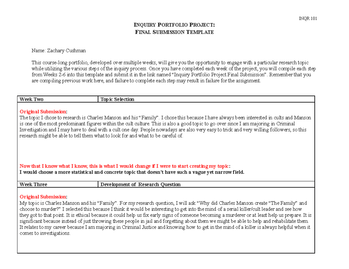 Inquiry Portfolio Project Final Submission Template - INQUIRY PORTFOLIO ...