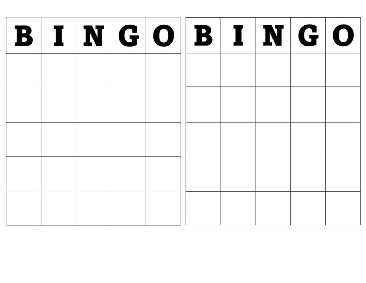 Bingo CARD - MATERIAL - General Education - B I N G O B I N G o B I N G ...