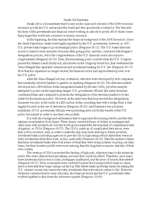 American Factory Summary - American Factory Summary American Factory is ...