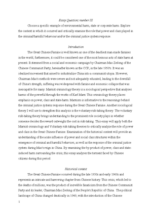 SOCI103 - Tutorial Worksheet 8 - Tutorial Worksheet #8: Contemporary ...