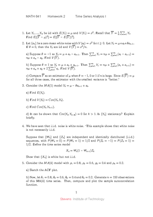 FA-542-HW2 F23 - qwertyuiop[asdfghjk - Assignment 2 FA- Due: October 12, 2023 Problem 1 (25pt ...