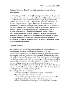 Historia Y EvolucióN DE LA Gestion DE Memoria - Victor Encarnacion ...