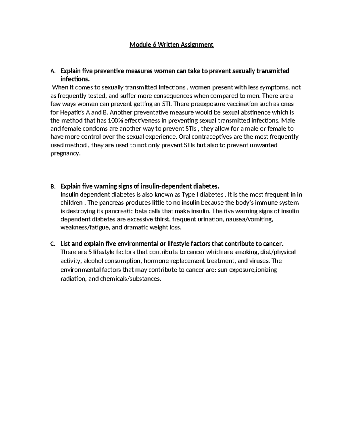 HED212- Mod6 Written Assignment - Module 6 Written Assignment A ...