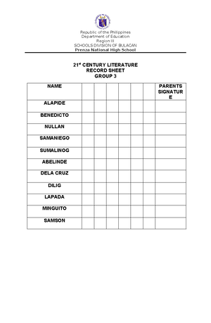 LIFE Science L1 3 HO - EARTH & LIFE SCIENCE – SECOND QUARTER LESSON 1 ...