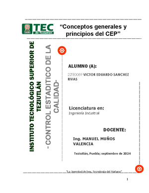Conceptos generales y principios del CEP 19TE0231 - CONCEPTOS GENERALES ...