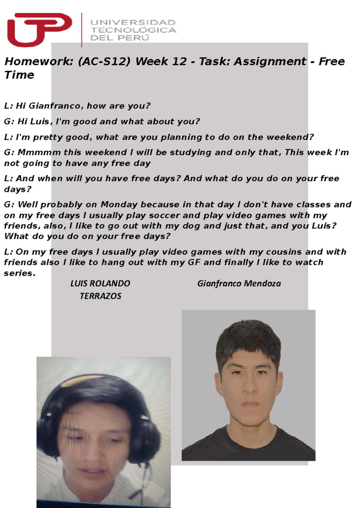 English Homework - hjjjjjjjjjj - Homework: (AC-S12) Week 12 - Task ...