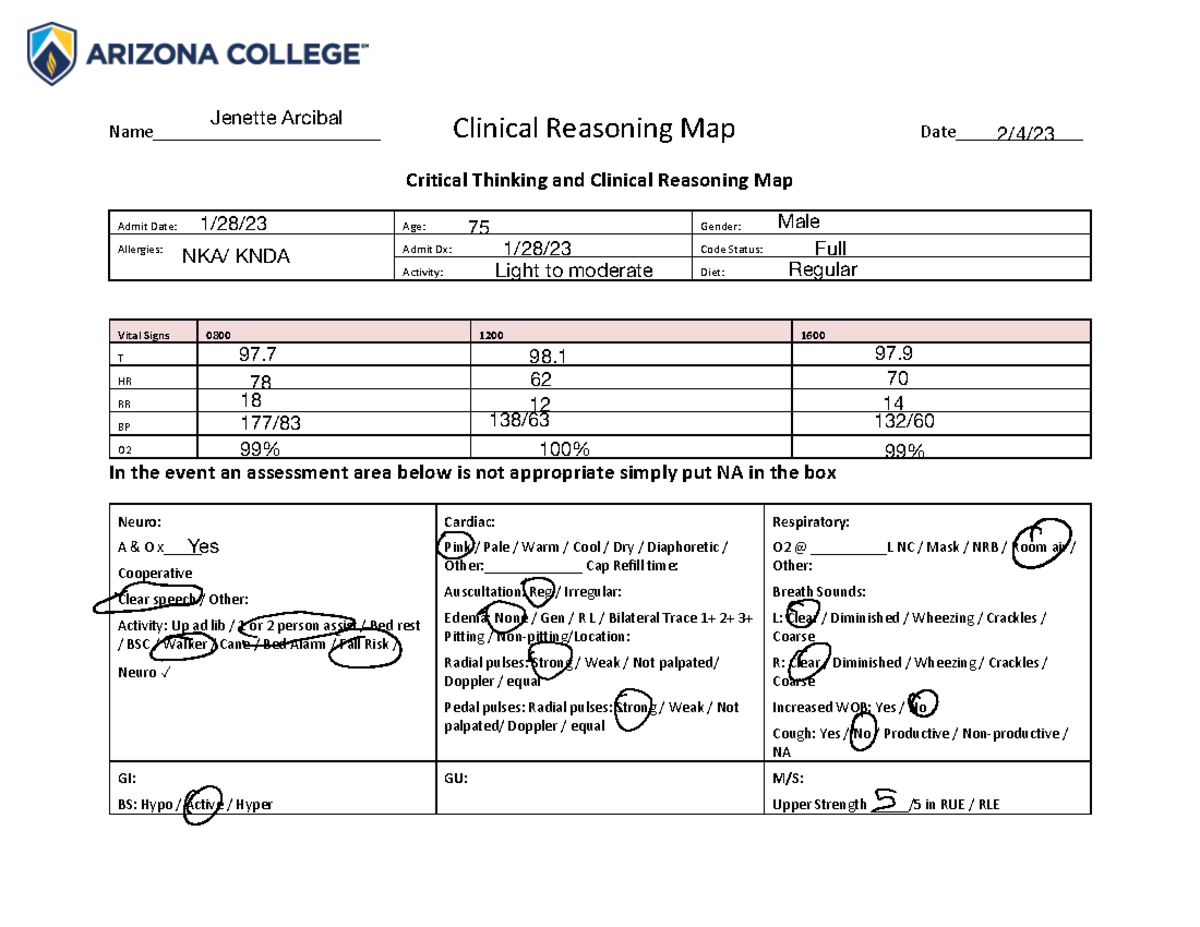 Critical Thinking Map Fundamentals 2 - Name ...