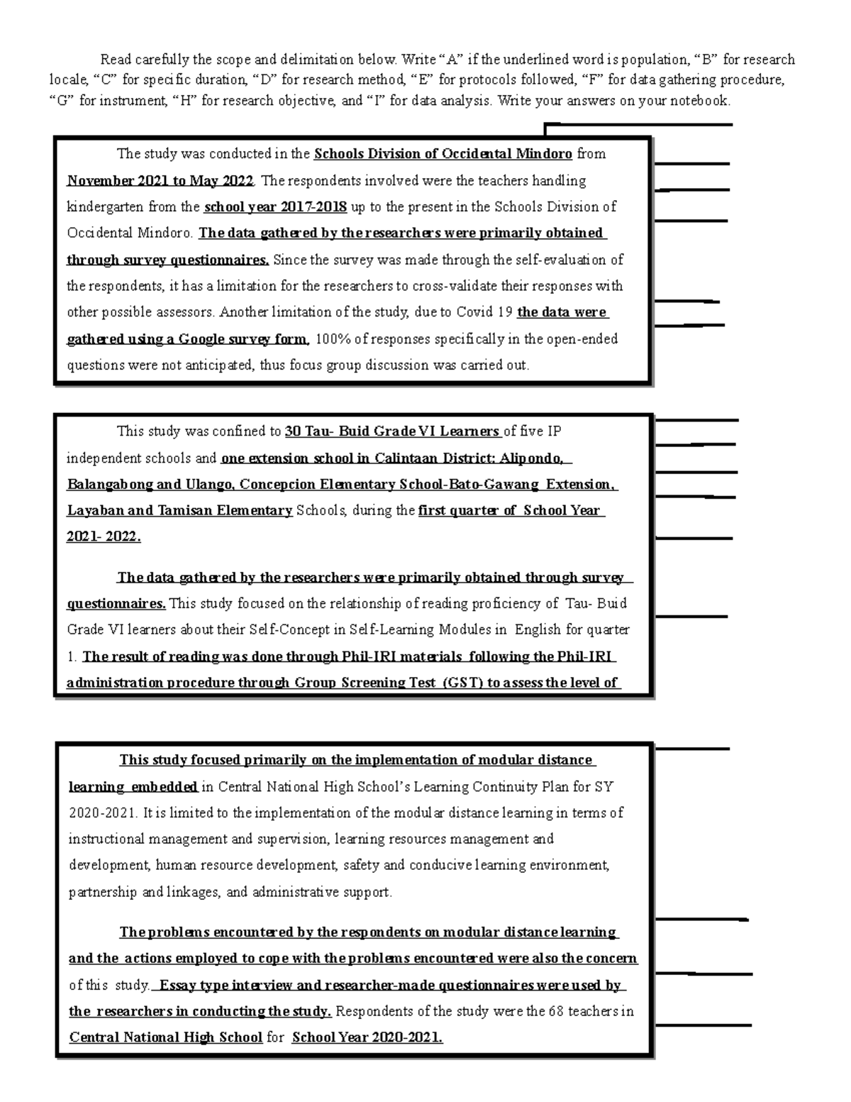 Exam pr2-WPS Office - exam - Read carefully the scope and delimitation ...