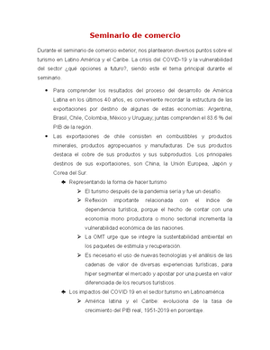 ejemplos de comercio - Comercio inernacional - Studocu