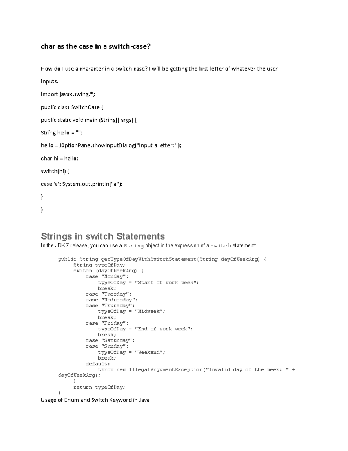 TutorialAnalyze their respective content, facts, findings, methods ...