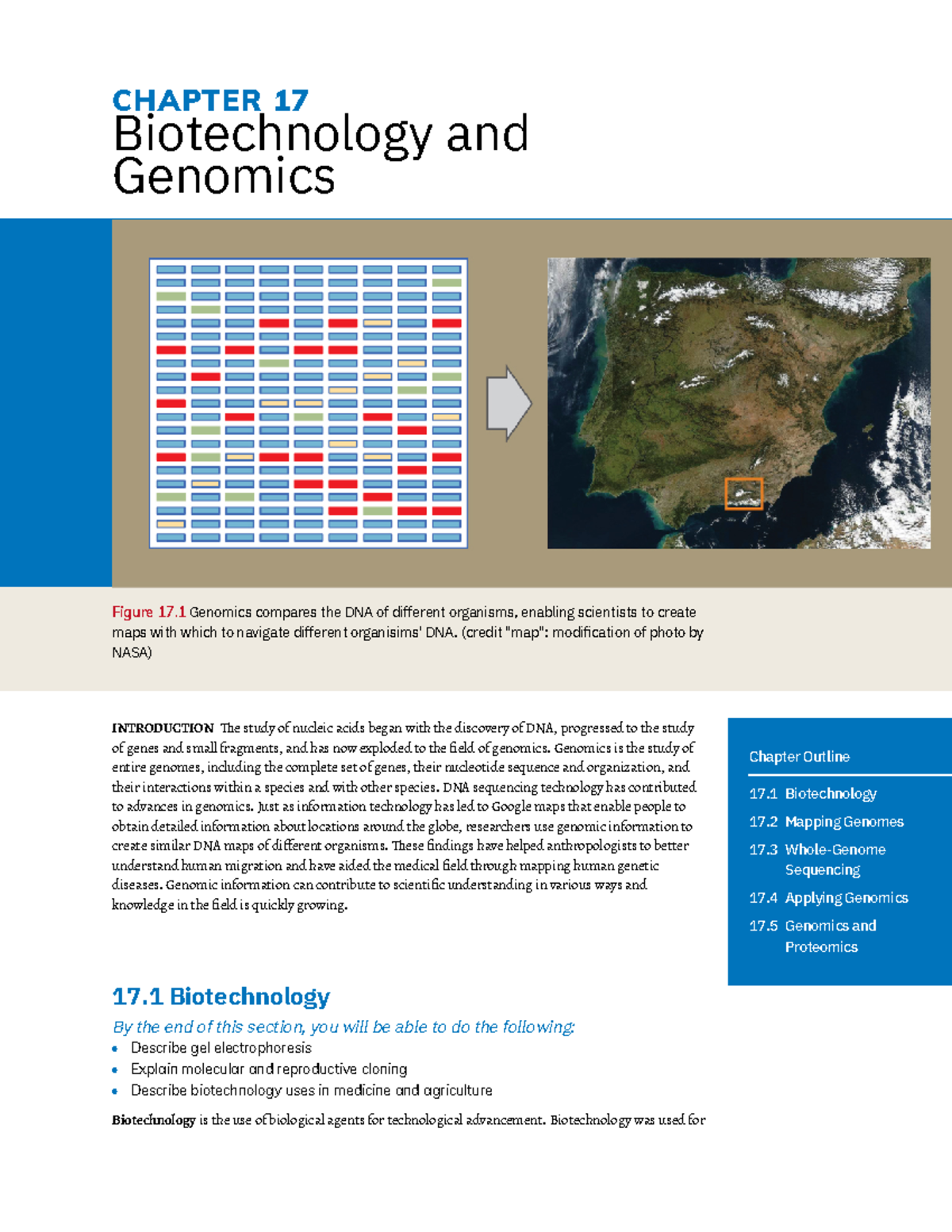 Chapter 17 Biotechnology and Genomics Part 1 - CHAPTER 17 Biotechnology ...