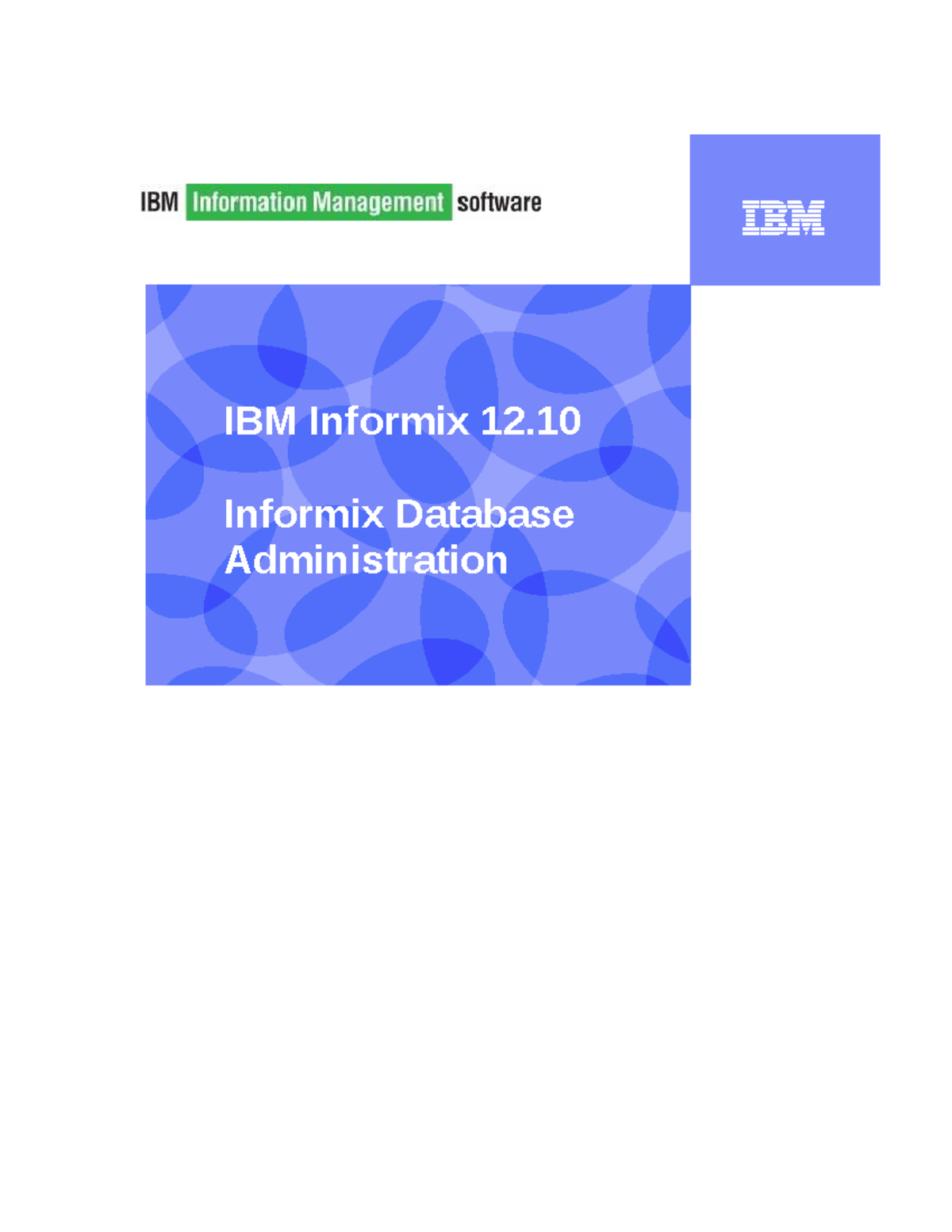1 Base De Datos Ibm Informix 12 Informix Database Administration I Information Management