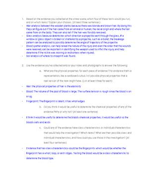 Forensic science unit 2 lab - For journalists, what is “citizen ...