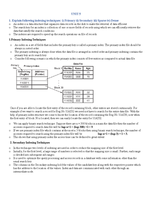 FDS Unit 1 notes - DSA - Studocu