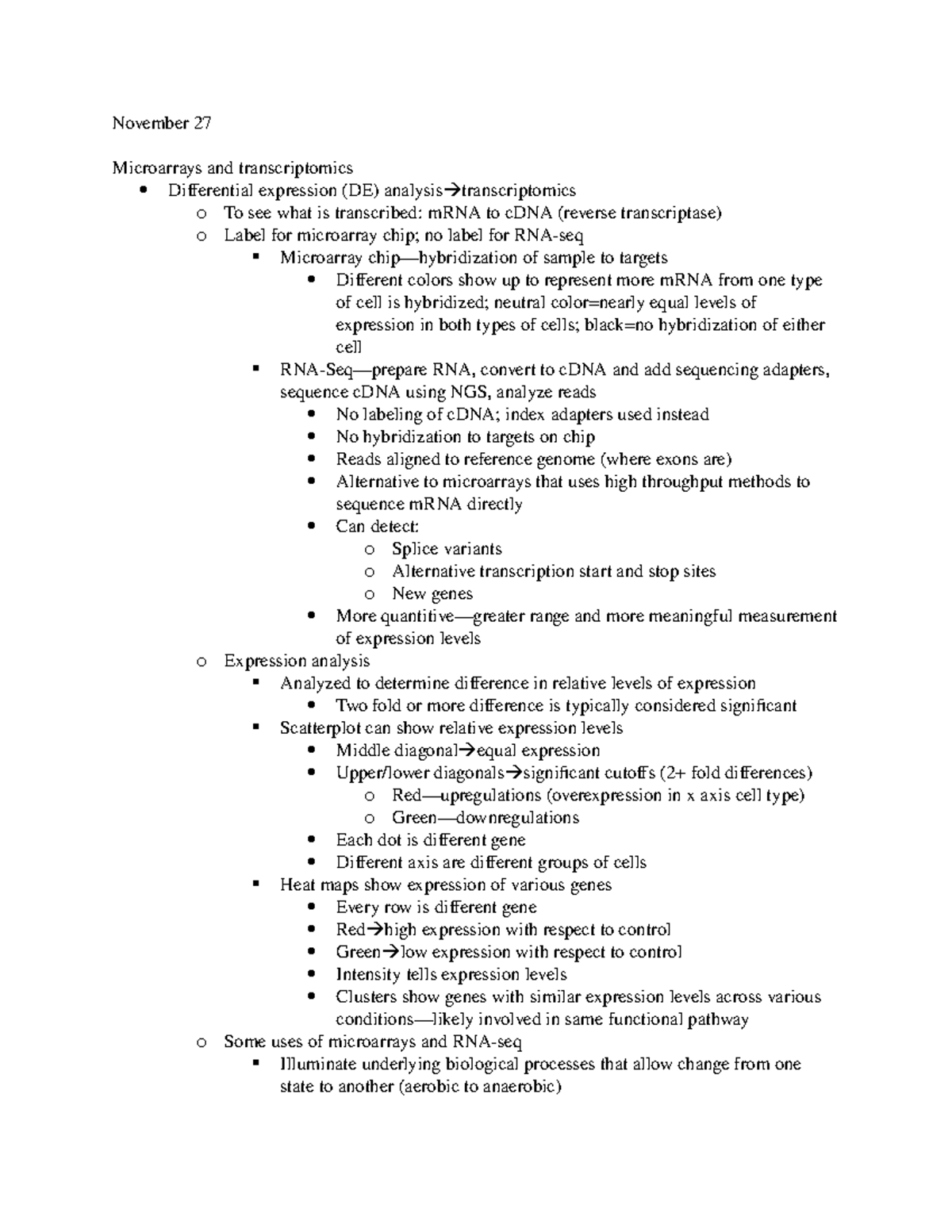 Transcriptomics - This document explains differential expression ...
