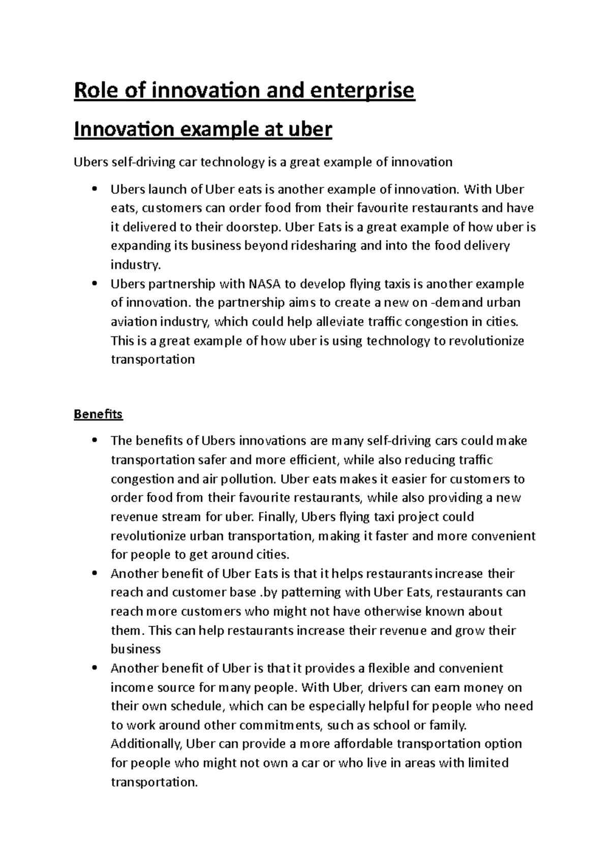 Aim e innovation - great advice - Role of innovation and enterprise ...