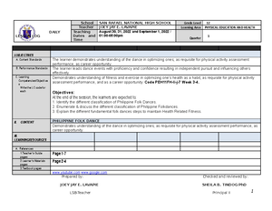 Science 1st quarter - A module for grade 8 students (wth answer keys ...
