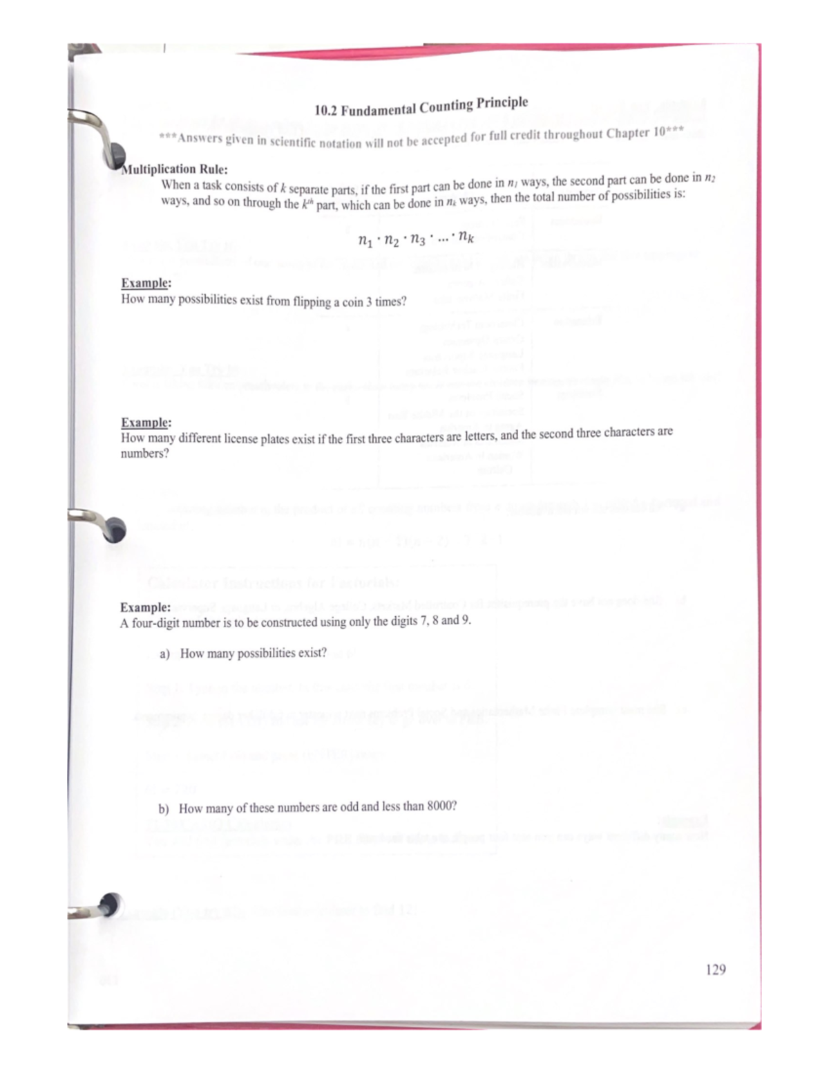 Counting by Systematic Listing - MATH 139 - Studocu