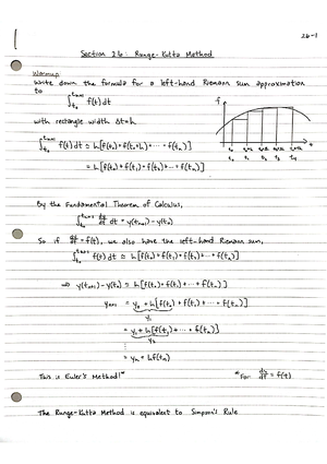 Calculus Mid 2 - Integration by Parts, Simpson method, trapeziod method ...