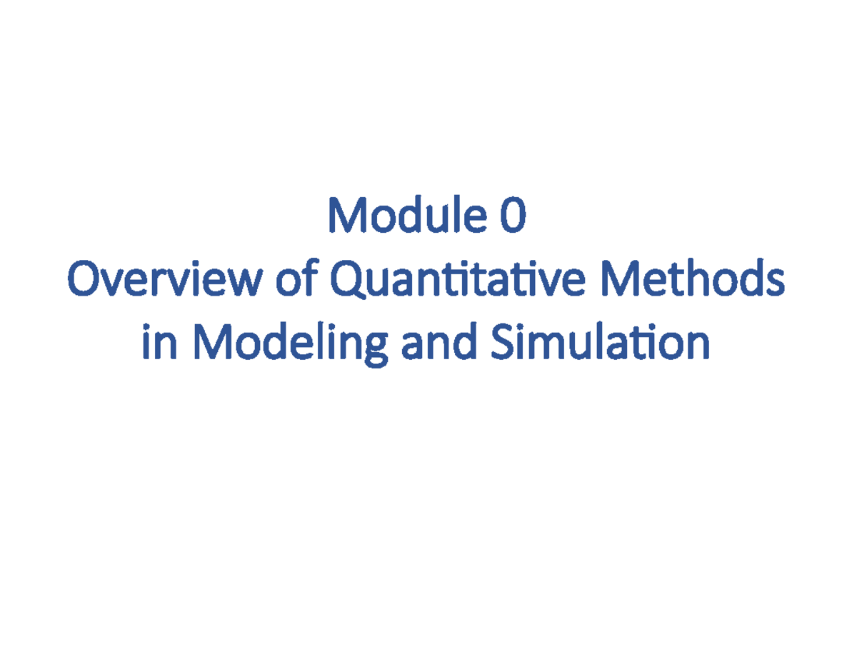 Module-0-Overview-of-QM-Presentationnone - Module 0 Overview of ...