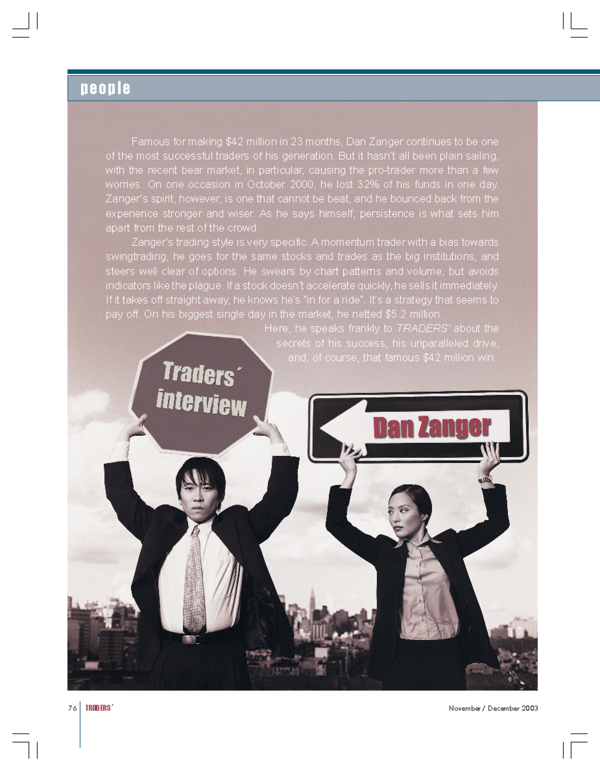 Dan-zanger-trading-methodpdf compress - 76 TRADERS¥ November / December ...