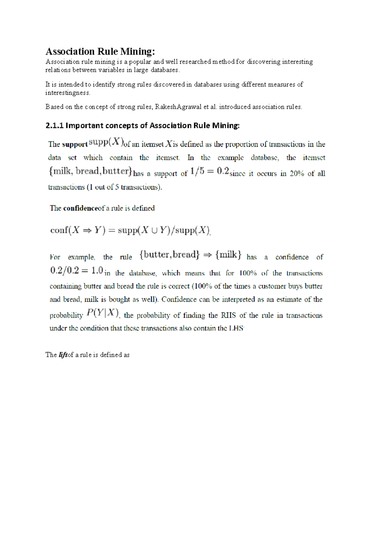 Market basket analysis module 5 - Association Rule Mining: Association ...