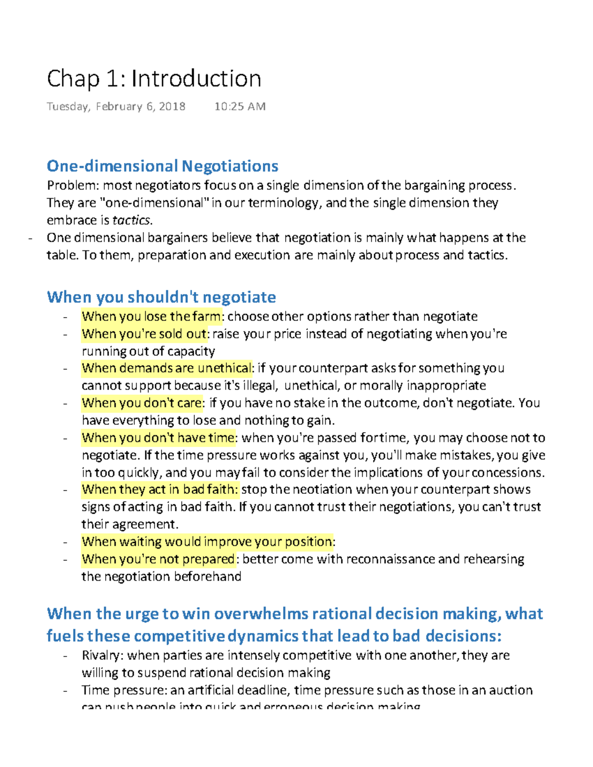 Chap 1 Introduction - Lecture notes 1 - Chap 1: Introduction Tuesday ...