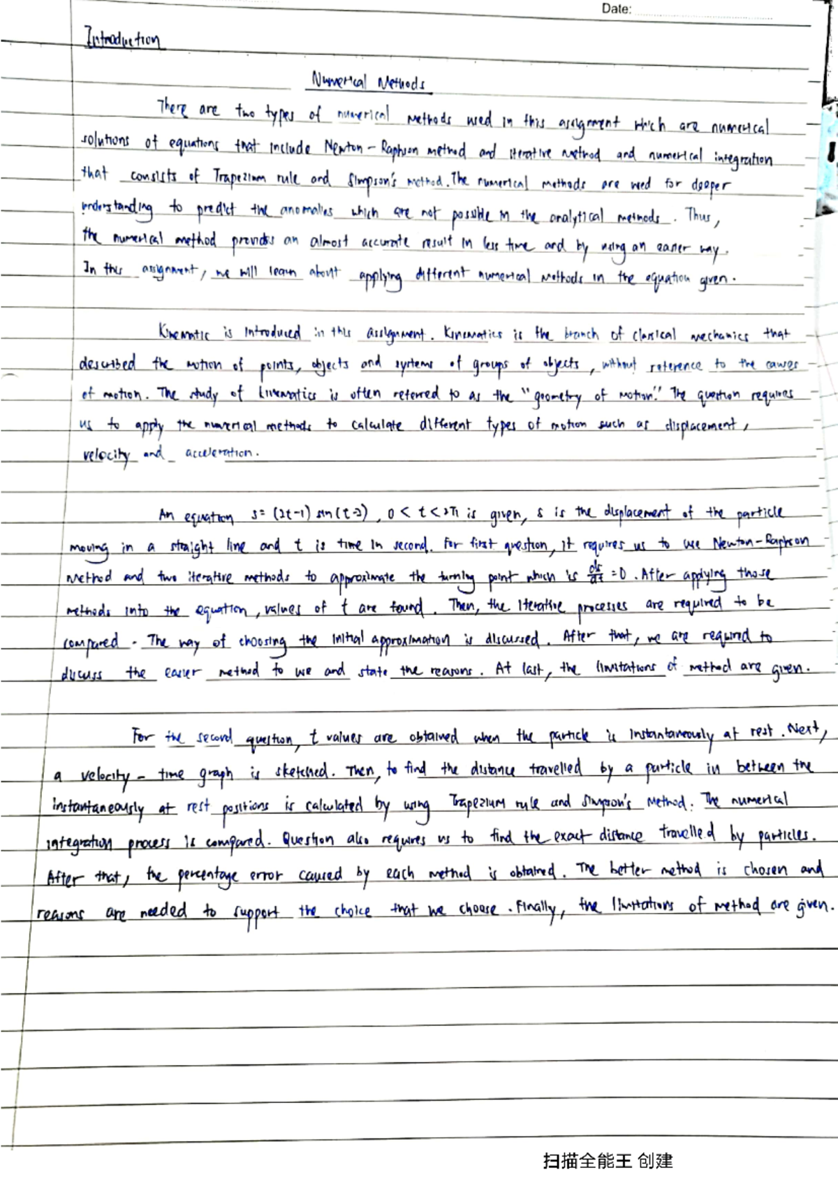 Maths assignment calculus - MATH 1B - Studocu