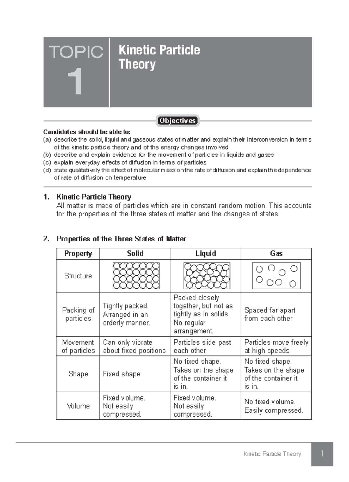 9 - hello - Kinetic Particle Theory 1 Kinetic Particle Theory All ...