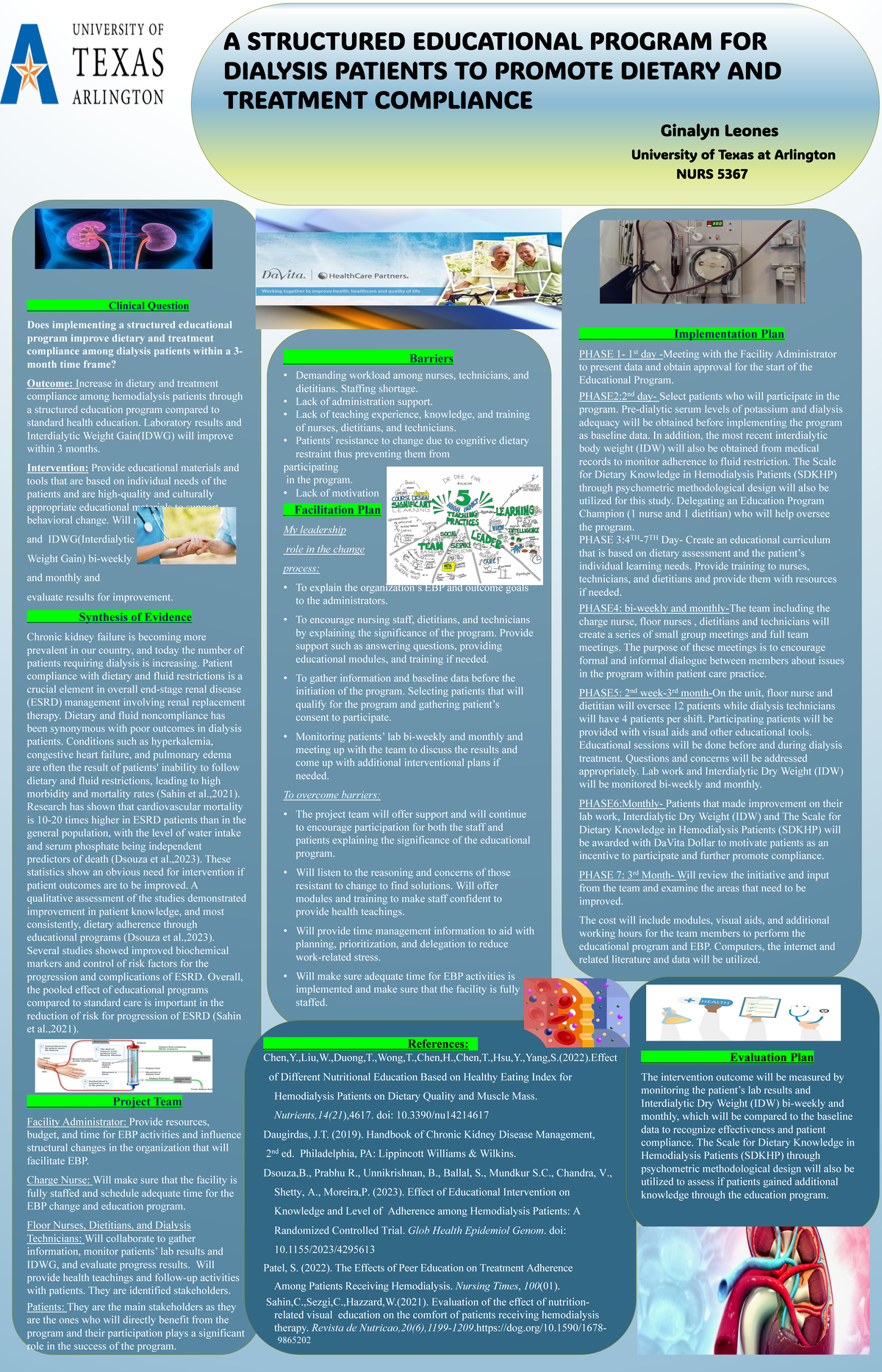 Poster EBP1 - FLYER - A STRUCTURED EDUCATIONAL PROGRAM FOR DIALYSIS ...