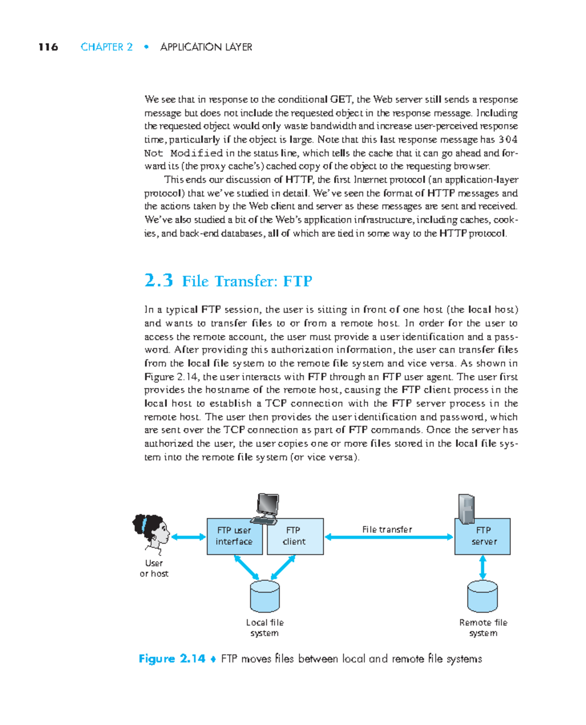 Network Chapter-02-12 - We see that in response to the conditional GET ...