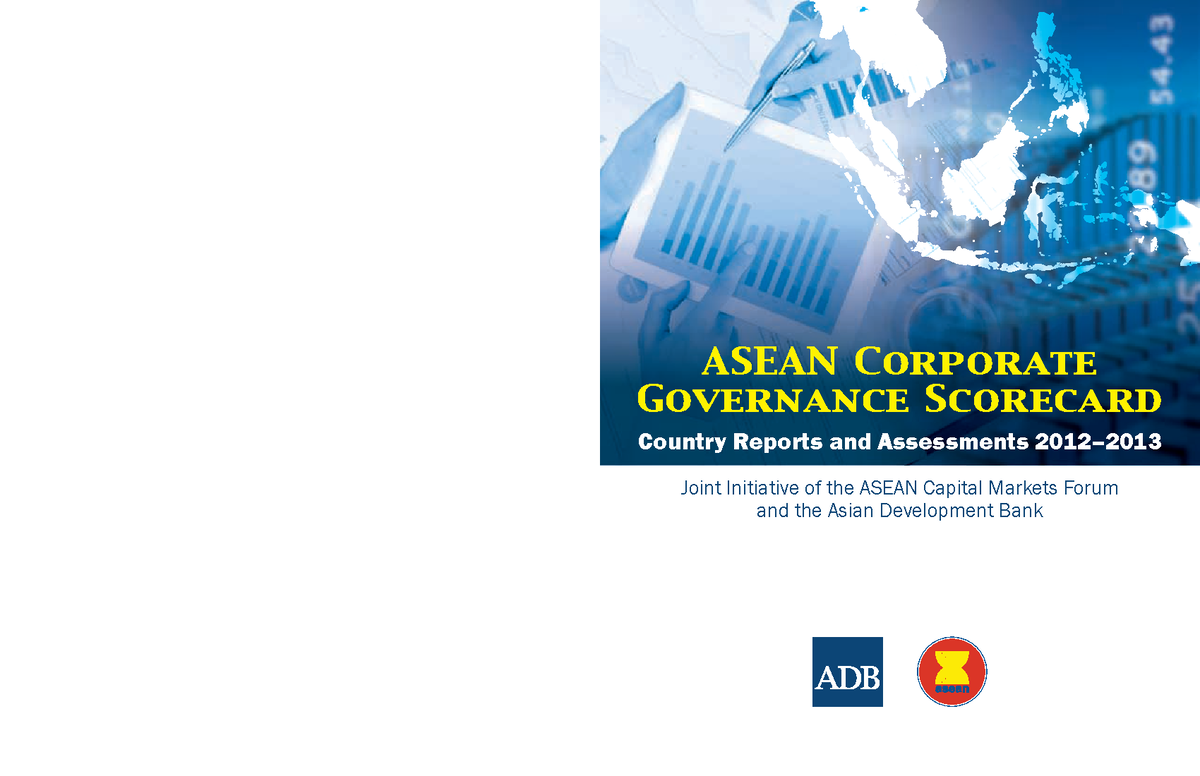 Asean corporate governance scorecard country report 2012-2013 - ASEAN ...