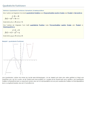 Vorkurs Mathe Block 5-3 Integrale 01 Lernmodul - Mathematik Übung - Studocu