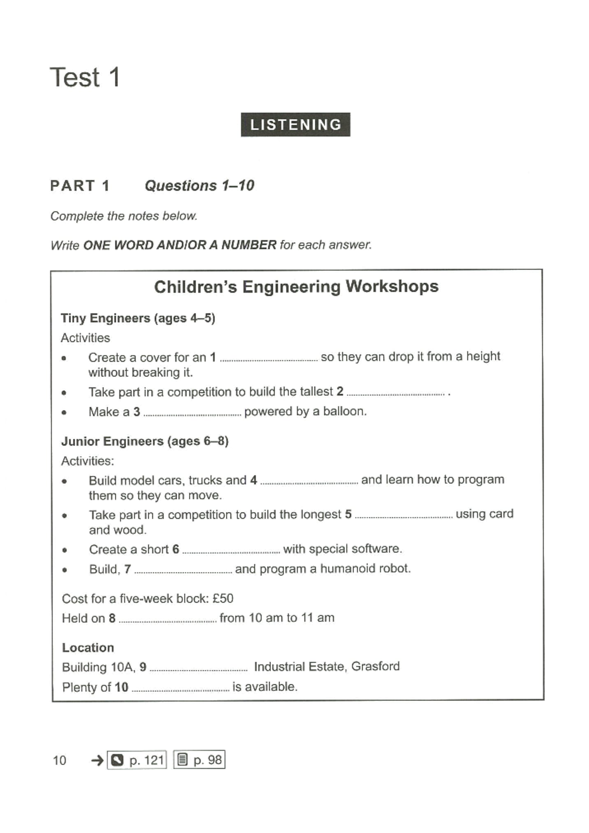 Handout Listening 5 - Academic English - Reading and Writing - Studocu