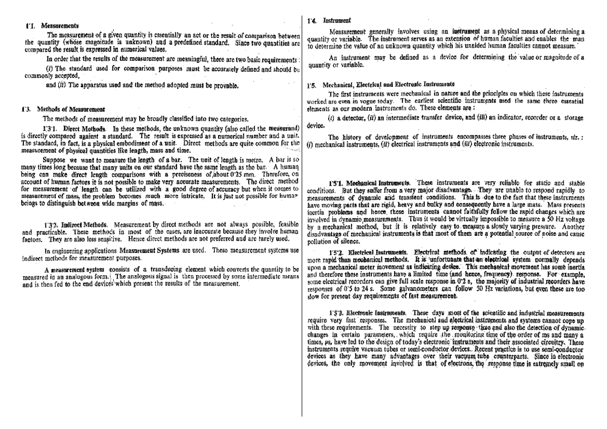 MI TEXT 01 - measurement - Studocu