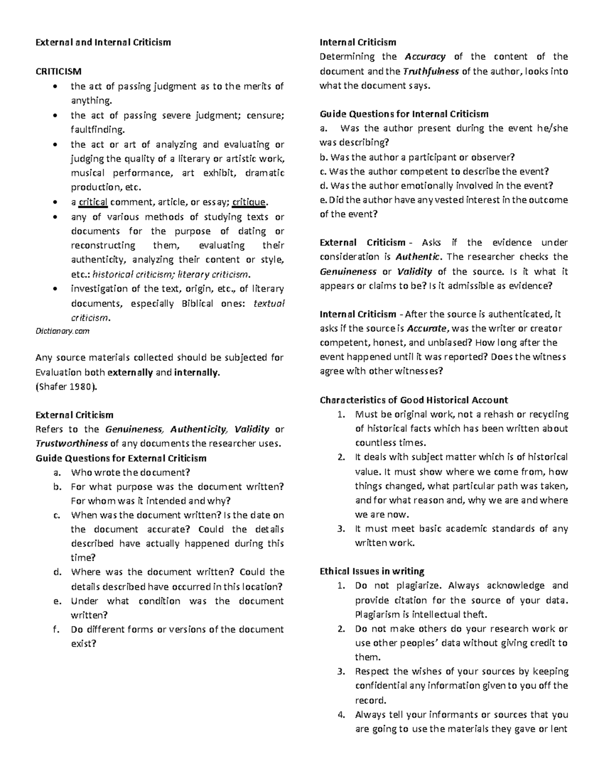 3 - External and Internal Criticism Revised - External and Internal ...