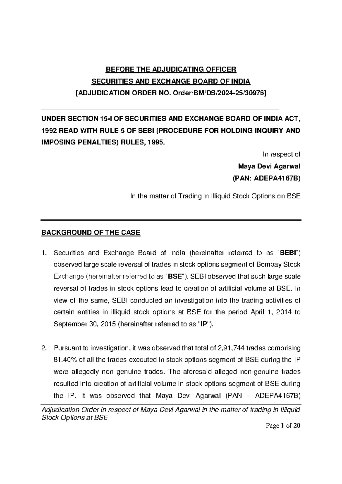 1731582005 421 5 - bhadwa sala - Adjudication Order in respect of Maya ...