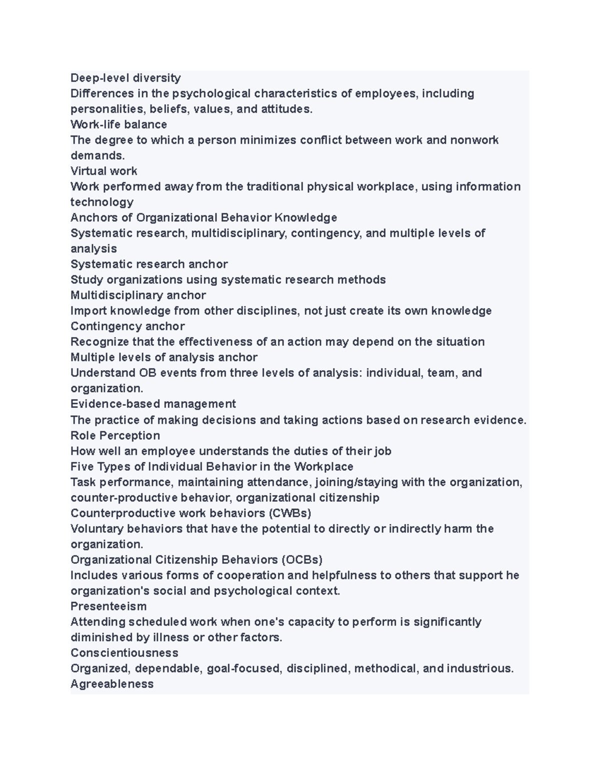 Busi 405 (58) - lecture notes - Deep-level diversity Differences in the ...