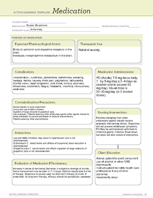 Memantine (Namenda) - pharmacologie - ACTIVE LEARNING TEMPLATES ...