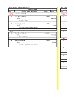 CH1 answer - ia3 - Fundamentals of accounting - Studocu