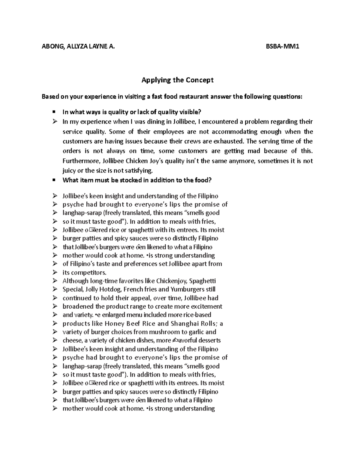 Applying the Concept 3 BA11 - ABONG, ALLYZA LAYNE A. BSBA-MM Applying ...