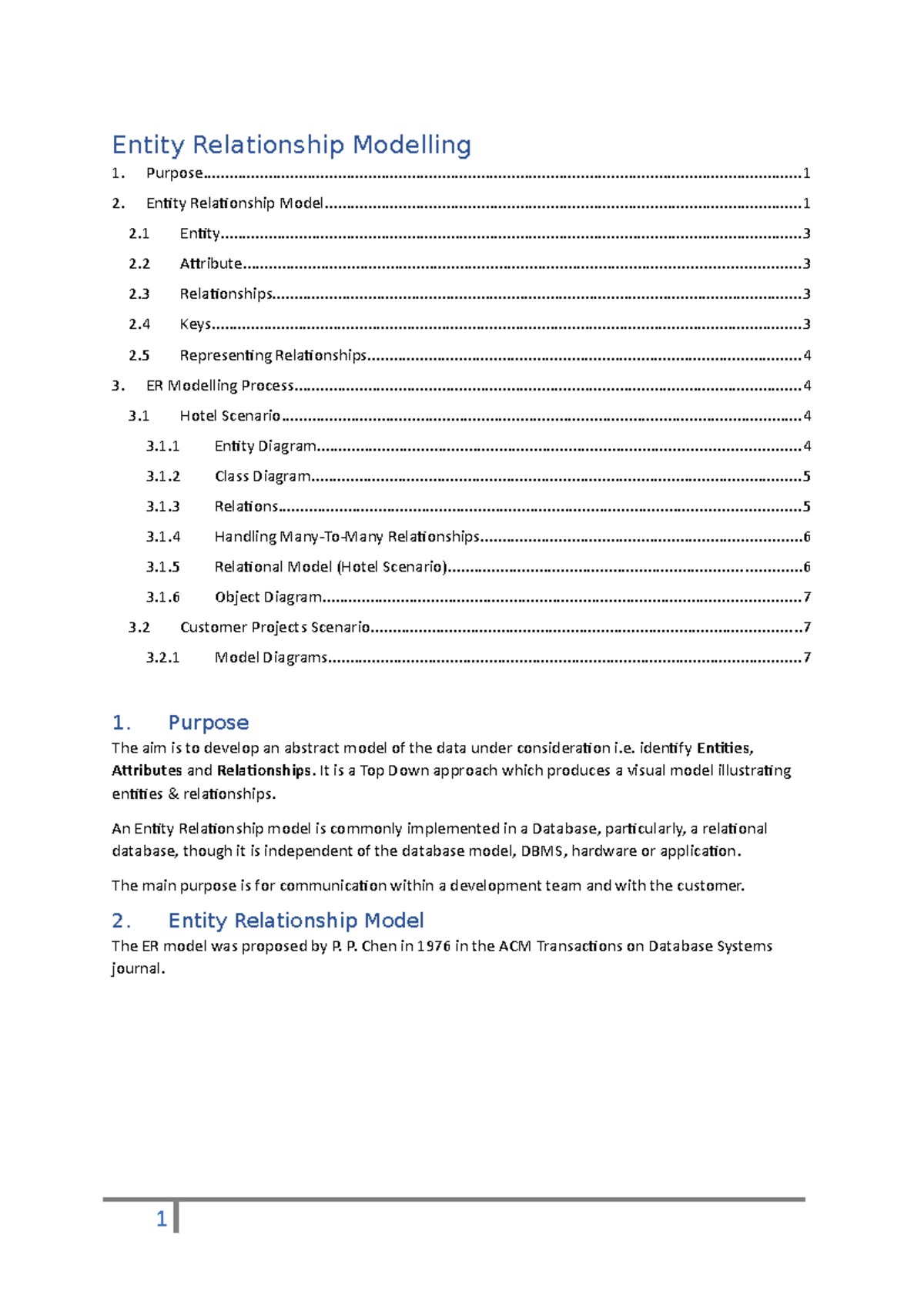 Database Development Unit 3 - Entity Relationship Modelling - Studocu