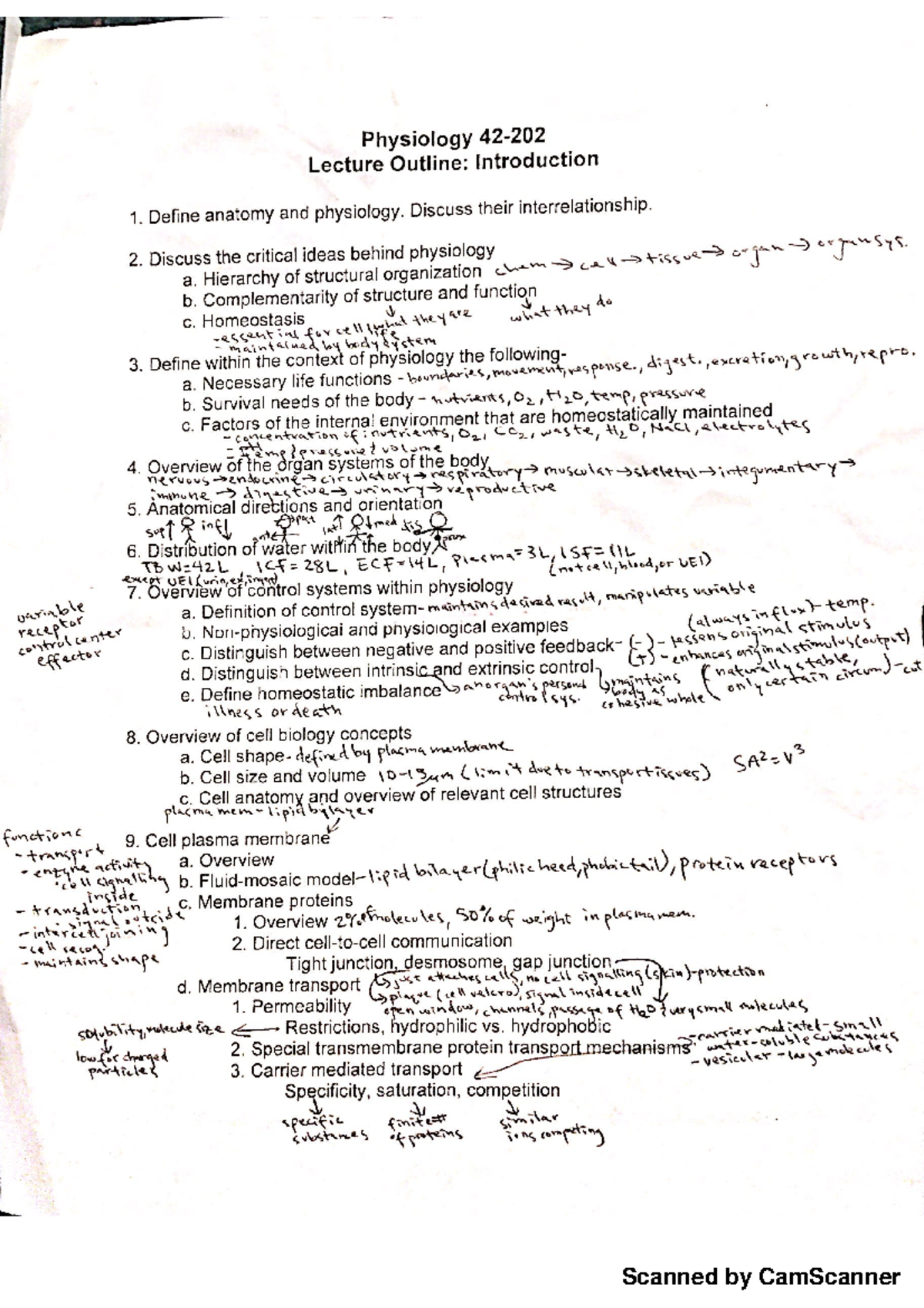 Lecture 1 Outline - SI Instruction for Week 1/Introduction; SI ...