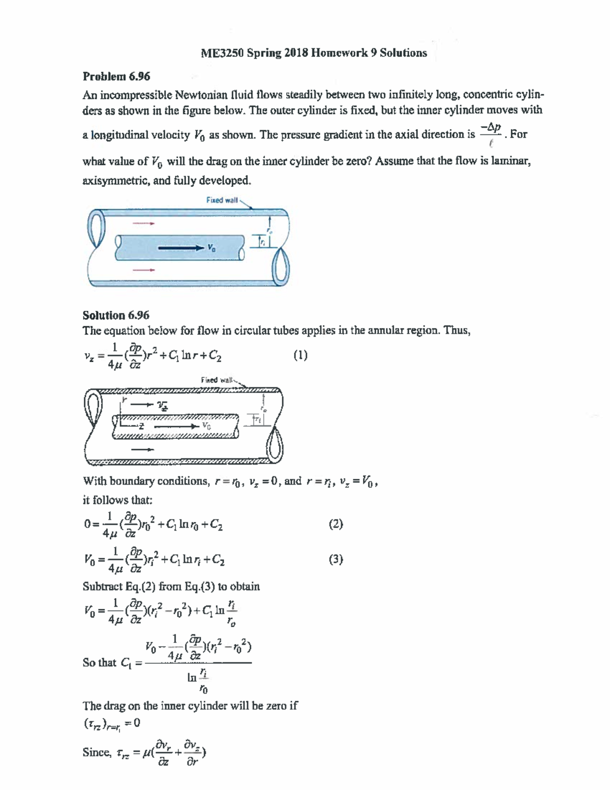 ME 3250-S18 HW#9 Sol - Solutions from course textbook homework set 9 ...